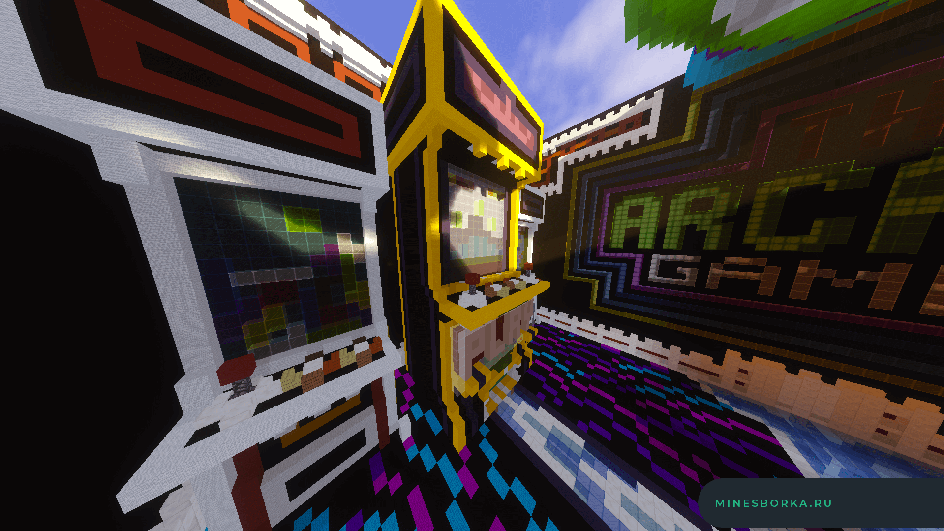 Скачать The Arcade Lobby | Лобби для аркадных игр | Лобби для майнкрафт ...